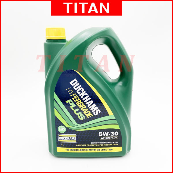 100% Original Duckhams Hypergrade Plus 5W-30 API SN PLUS SN/CF ( 4L ...