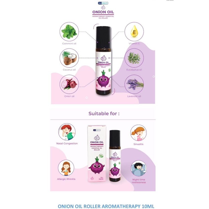 ACUHEALTH ONION OIL 10ML | Shopee Malaysia