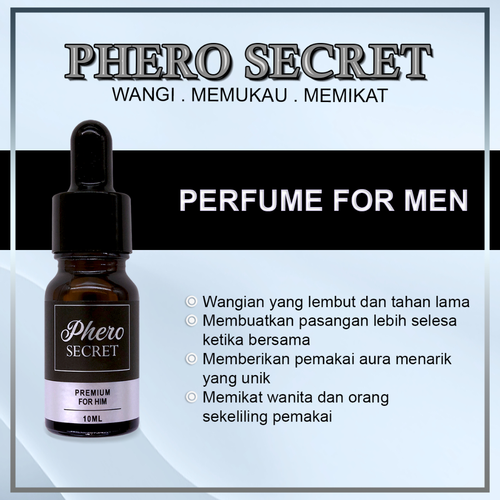 Phero Secret Perfume For Men Minyak Wangi Lelaki Parfum Tahan Lama ...
