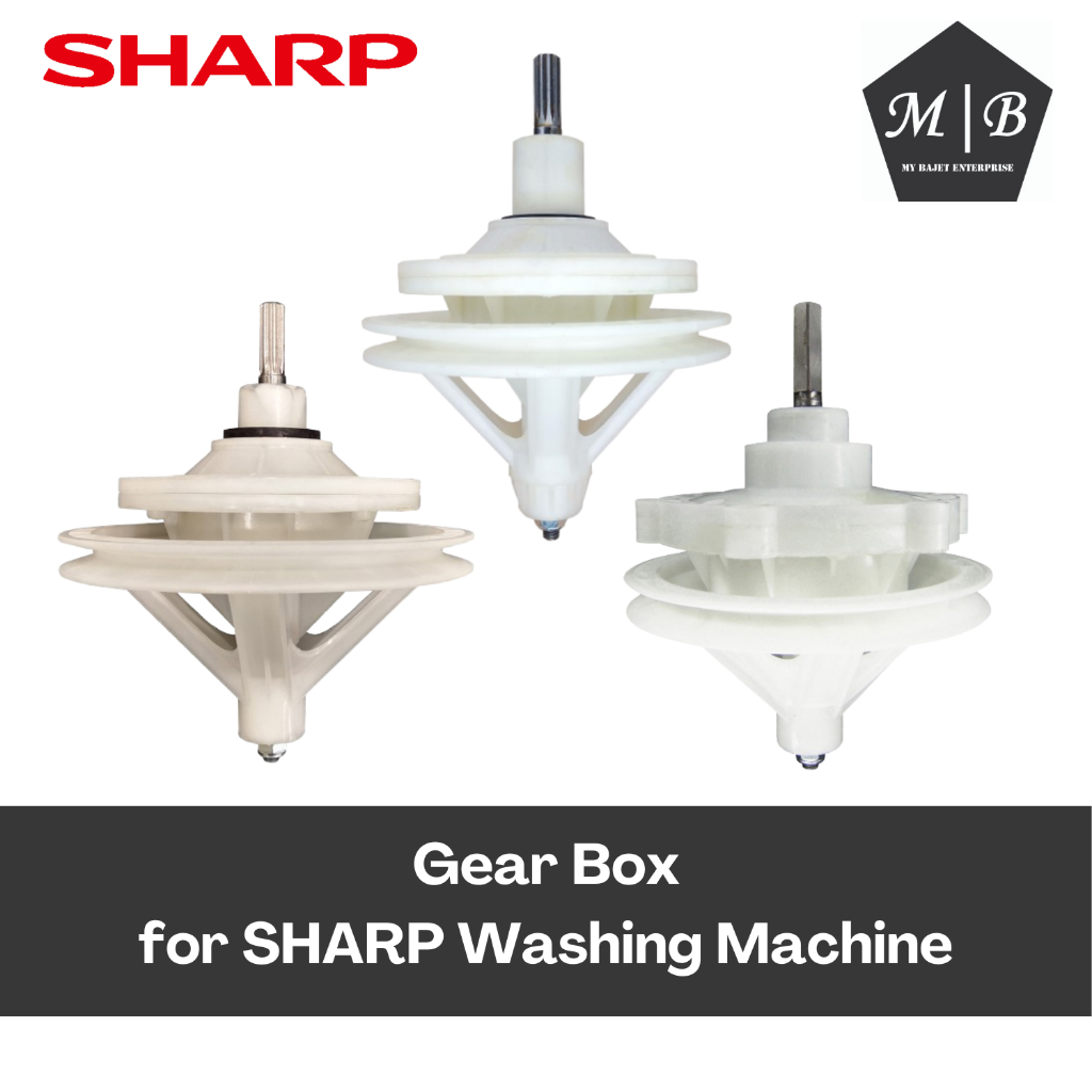 [𝐑𝐄𝐀𝐃𝐘 𝐒𝐓𝐎𝐂𝐊] SHARP Semi Auto / Twin Tub Washing Machine Gear Box ...