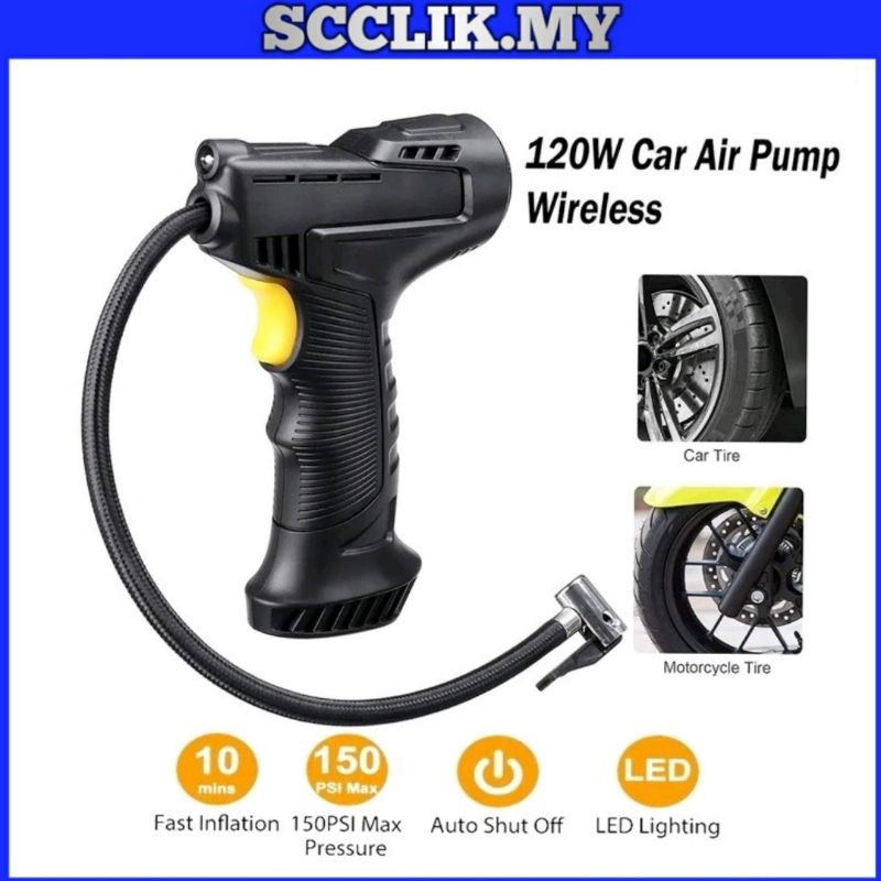 Pam Tayar Kereta Portable, Car Pump Tyre Portable, Pam Kereta Mudah ...