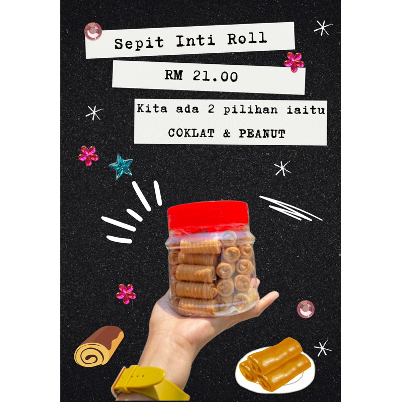 Kuih Sepit Inti Roll | Shopee Malaysia