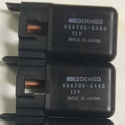 DENSO RELAY 12V 4 PIN, NEW FAN AIR COND PART NO; 056700-8480.MADE IN ...