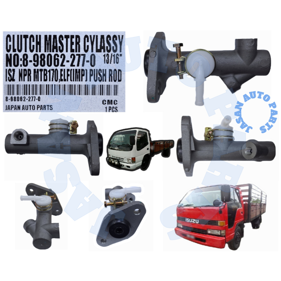 TOP CLUTCH PUMP/CLUTCH MASTER CYLINDER ISUZU NPR,MBT170,ELF (IMPORT ...