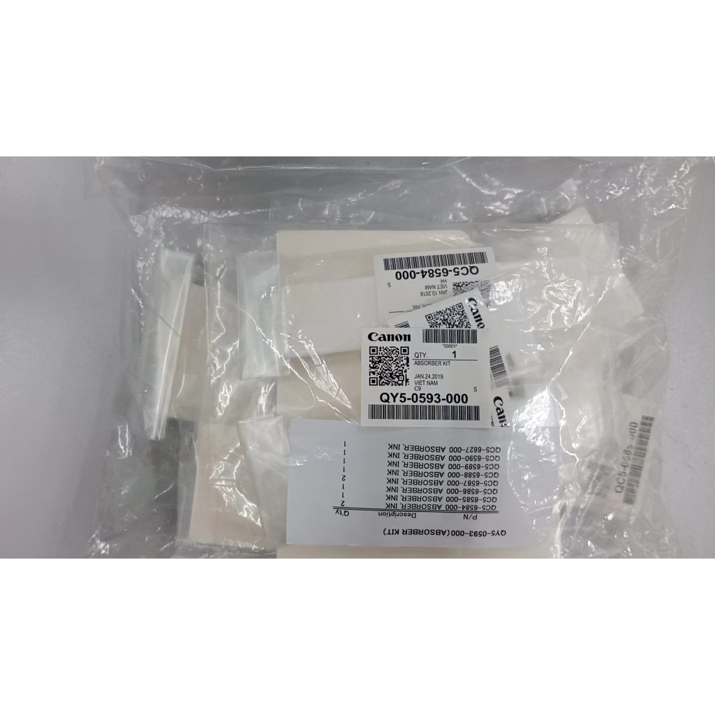 [Original] Canon Pixma G Series Absorber Kit (Full) Sponge QY5-0593-000 (Canon G1010 G2010 G3010 ...