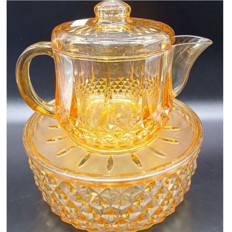 Washing Pot with Tray Bekas Basuh Tangan Kristal Crystal Kendi Set ...