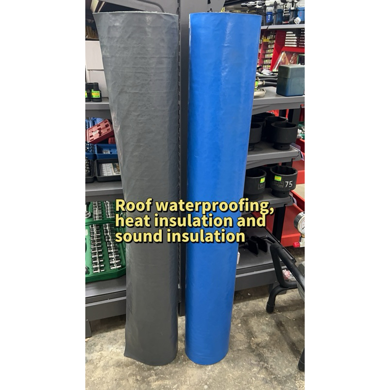 1m x 10m PROFESSIONAL ROOF GUM WATERPROOF HEAVY DUTY POLYPROPYLENE TAPE ...