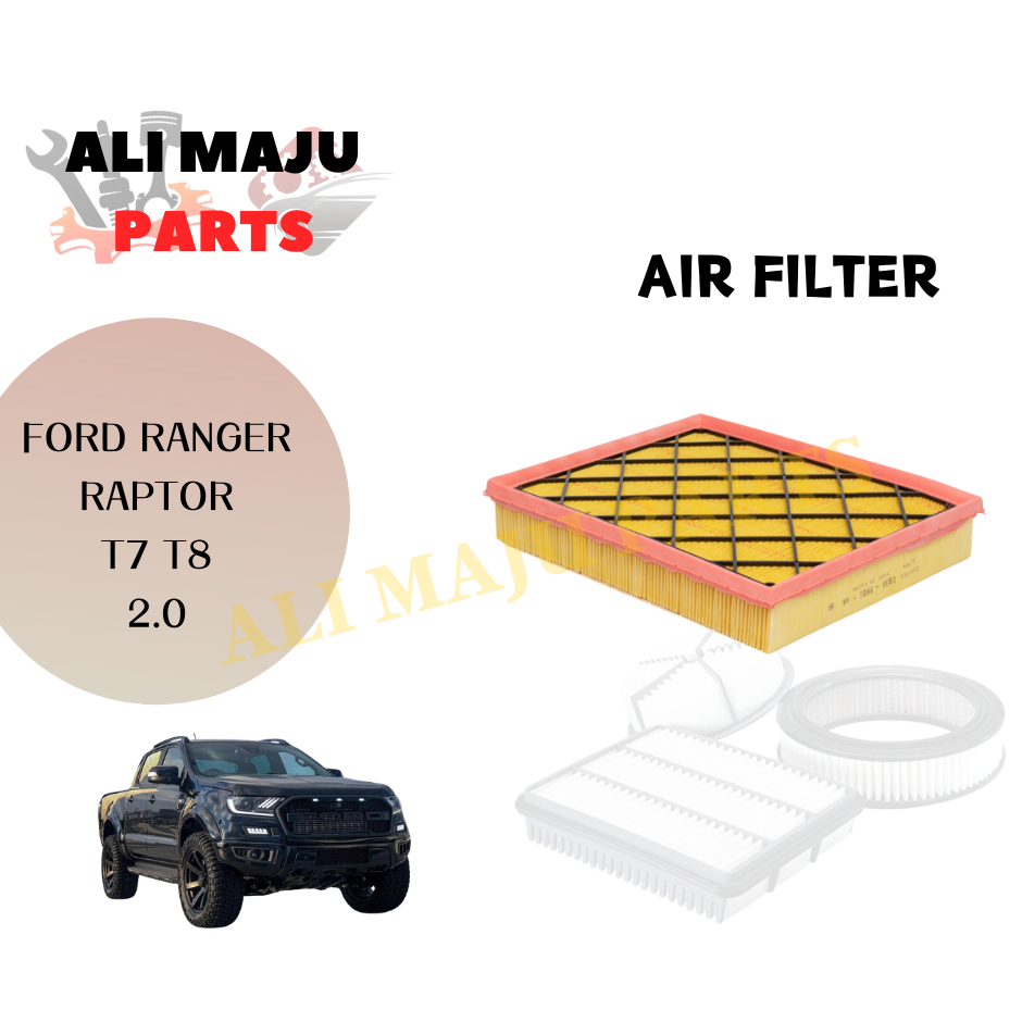 FORD RANGER RAPTOR T6 T7 T8 / MAZDA AIR FILTER 🔥 HIGH QUALITY 🔥 ...