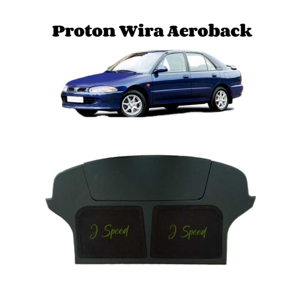Proton Wira AEROBACK DOUBLE LAYER rear speaker PVC PATTERN BOARD (papan ...