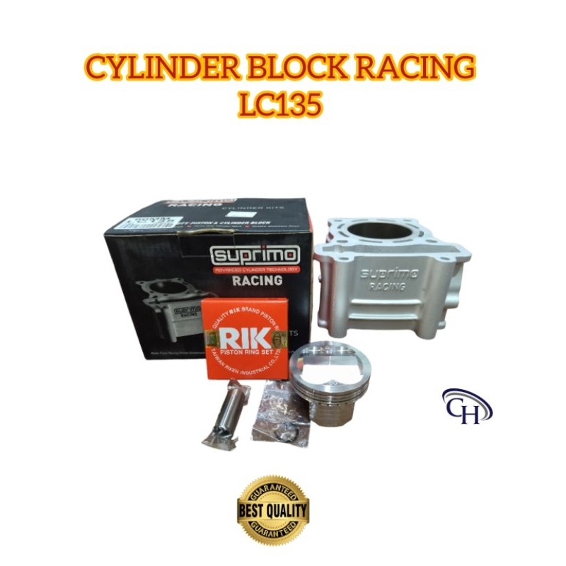 BLOCK RACING/SUPRIMO/LC135/60MM/62MM/HEAVY DUTY PISTON/CYLINDER BLOCK ...