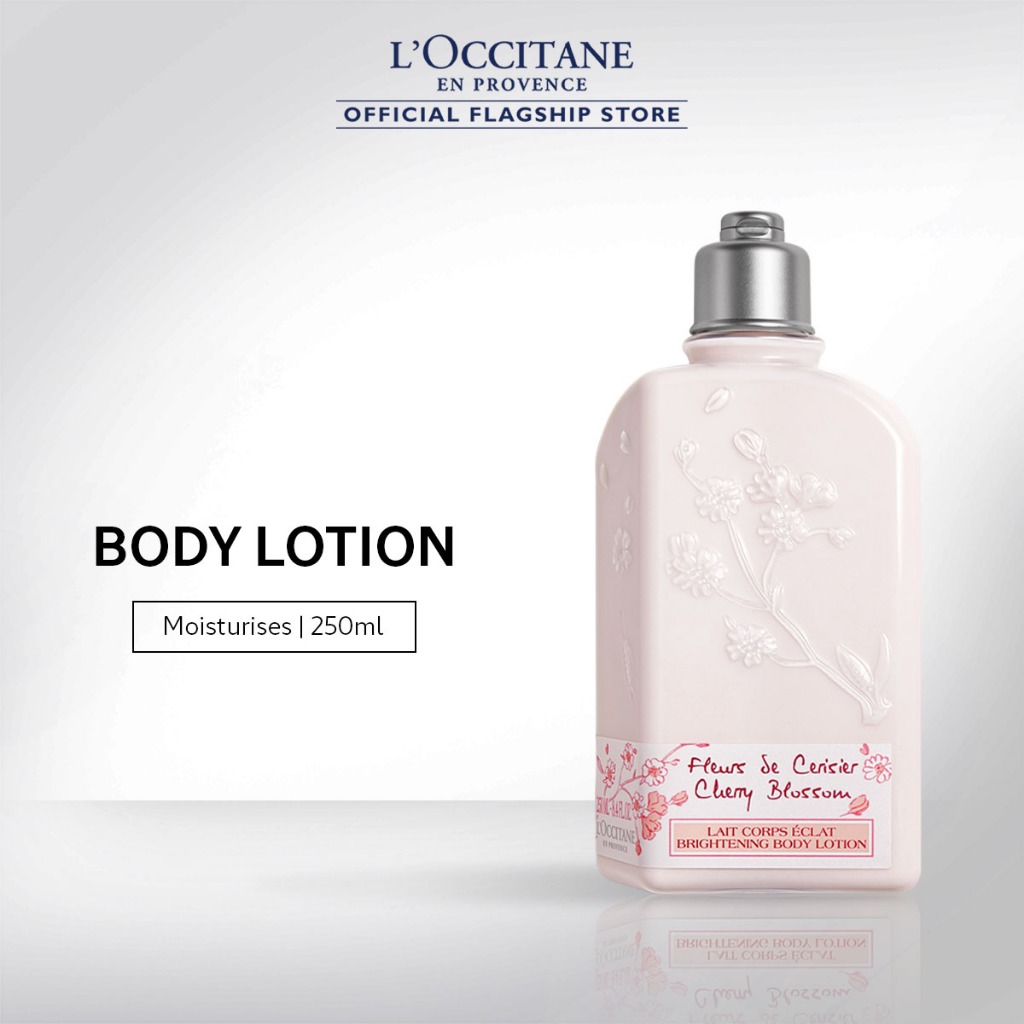 L'Occitane Cherry Blossom Shimmering Lotion (250ml) | Shopee Malaysia