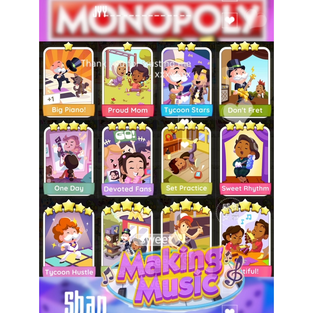 Monopoly Go Sticker FAST SEND ready stockCollect Cheapest STICKER ...