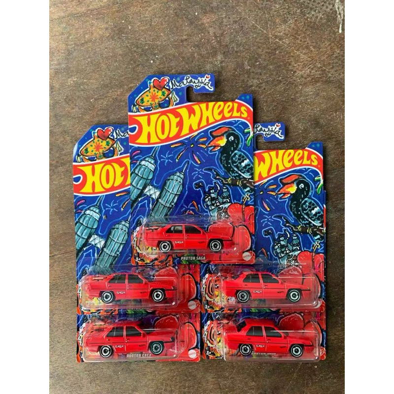 Hotwheels Proton Saga burung | Shopee Malaysia