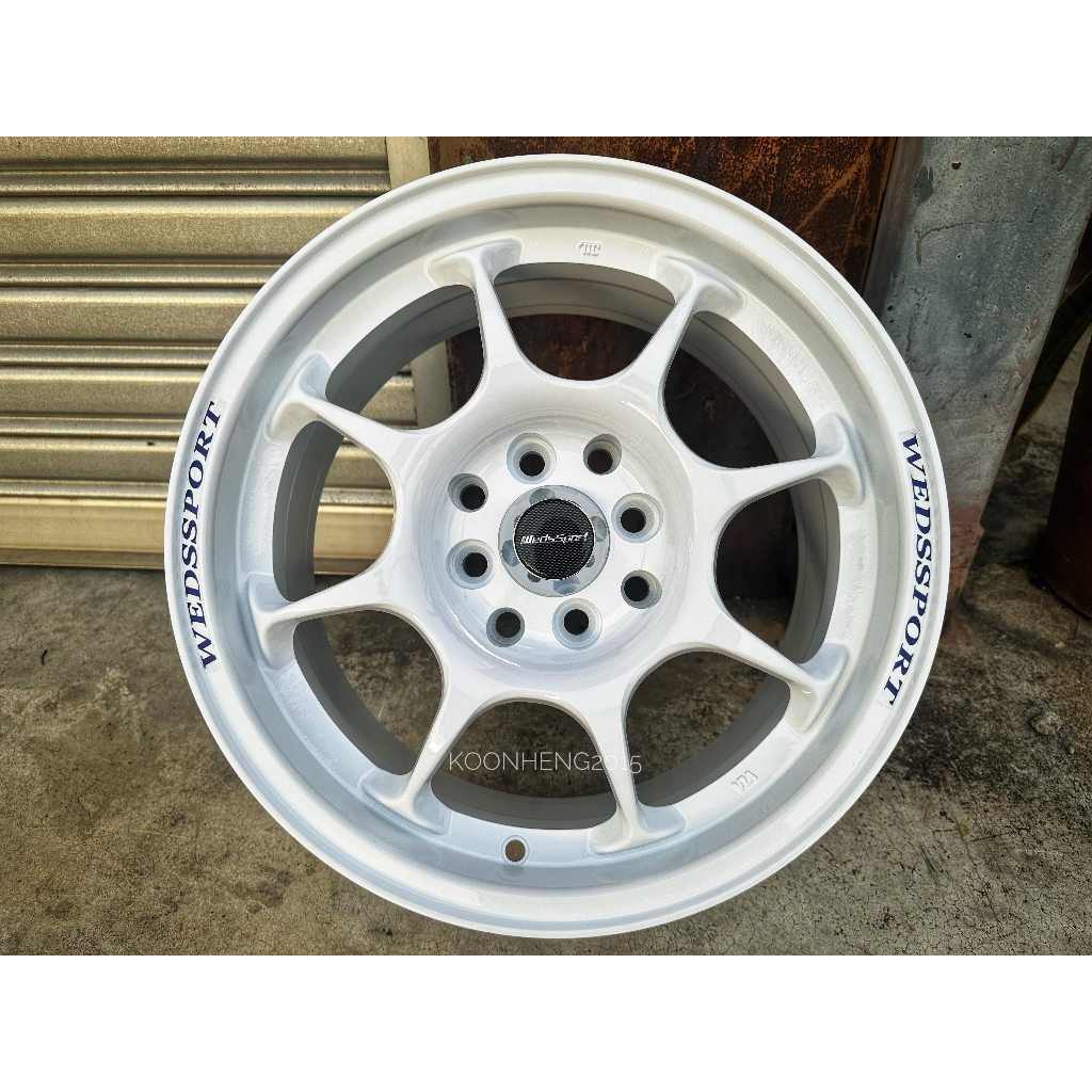 New Car Sport Rim Flow Forming WEDSSPORT TC05 Wheels 15x7J 8x100/114.3 ET35 White - Made in ...