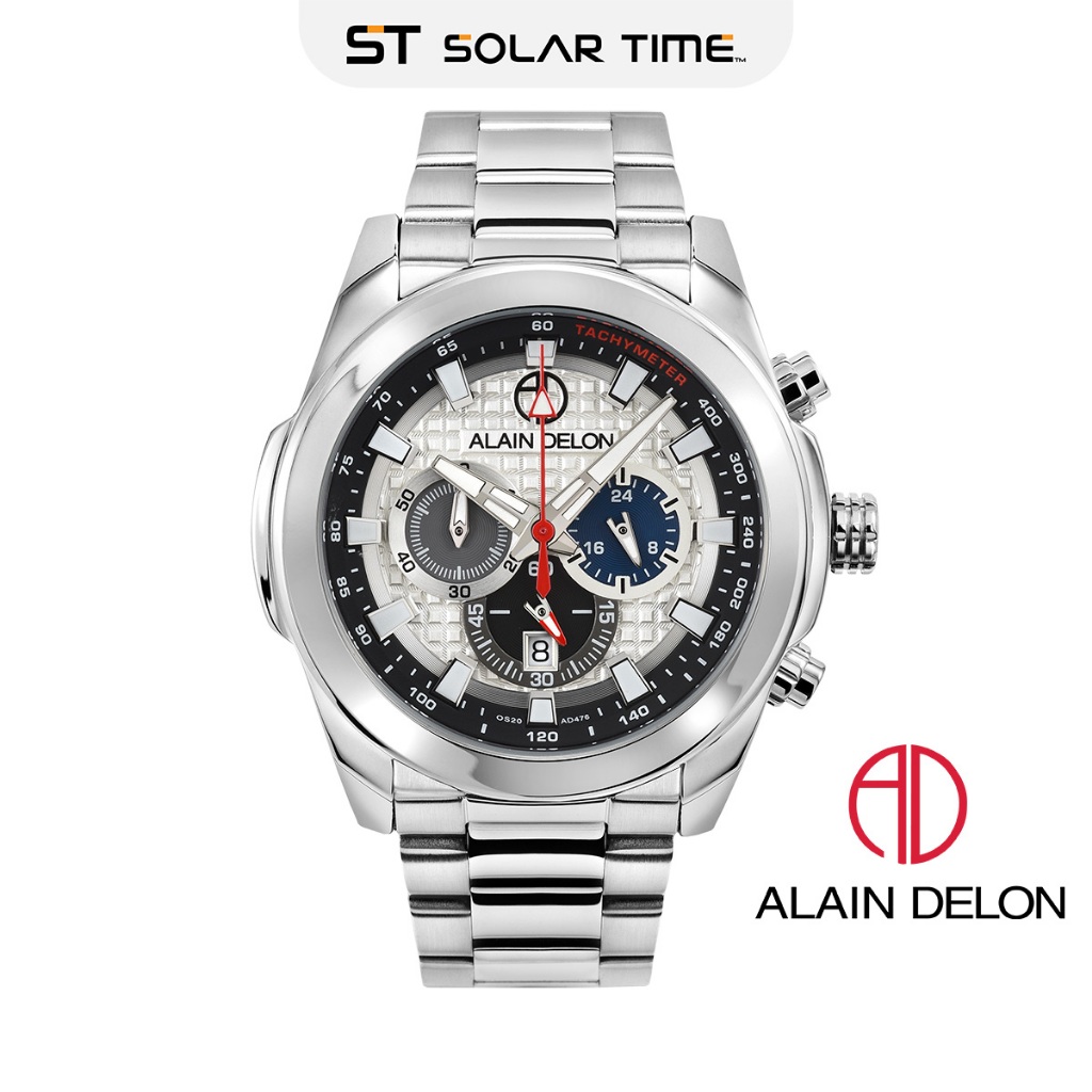 Alain Delon Men Watch Chronograph AD476 (Free Strap) | Shopee Malaysia