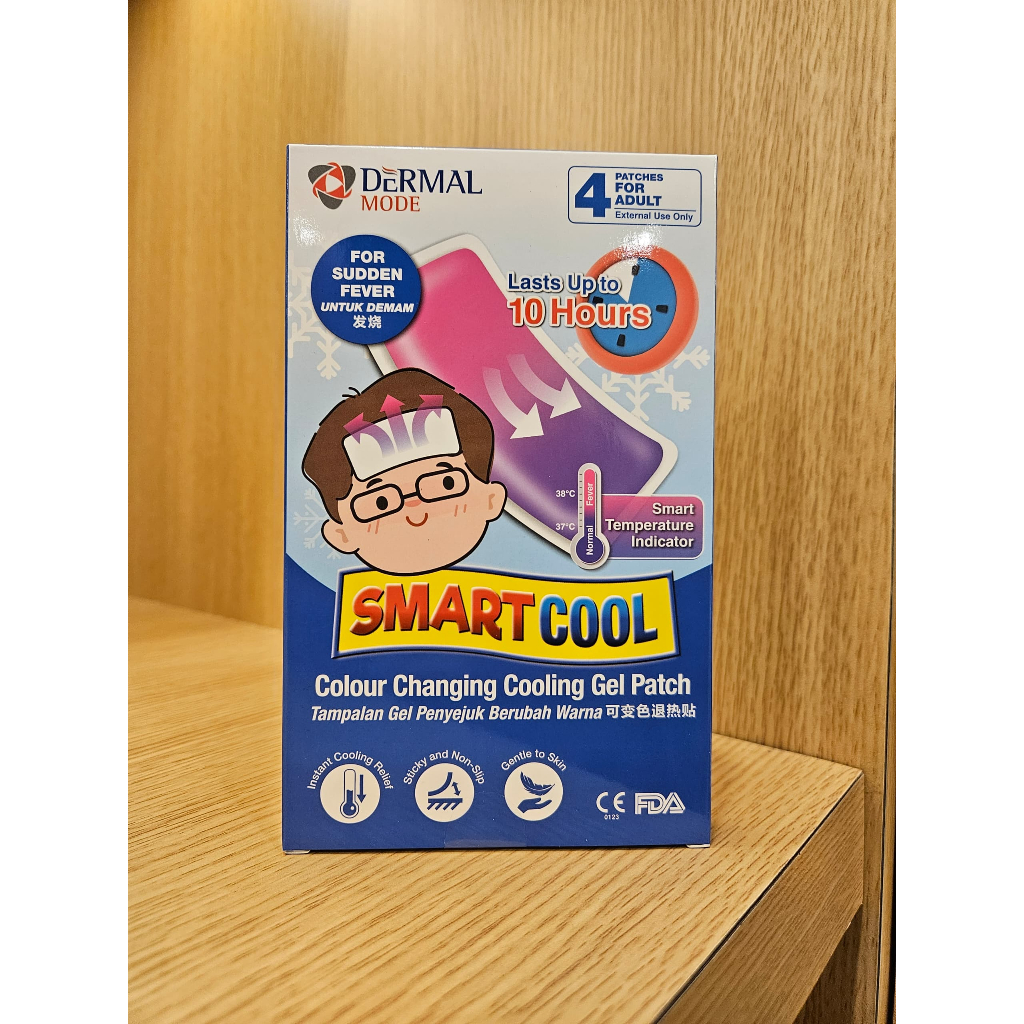 DERMAL MODE SMART COOL ADULT FEVER PATCH 4'S | Shopee Malaysia
