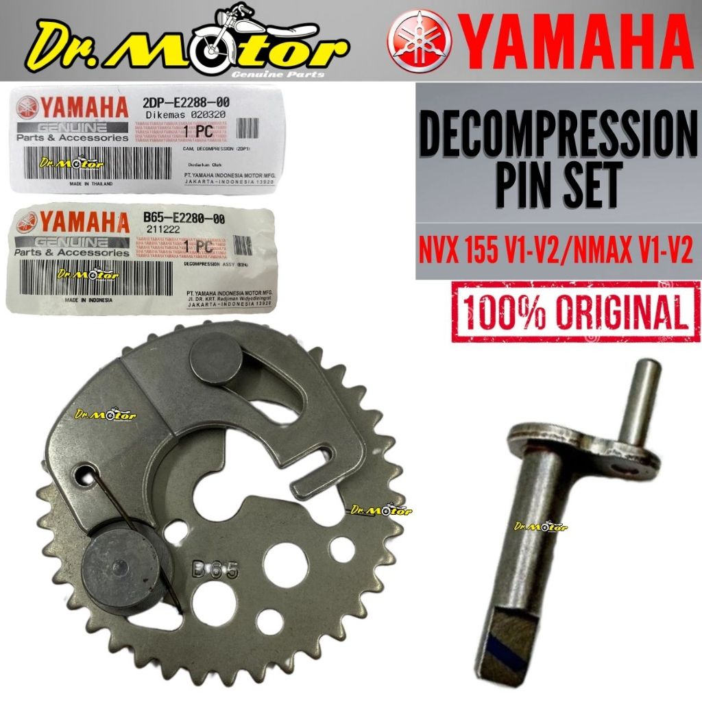 NVX 155 NMAX V1 V2 Decompression Pin Timing Gear Chain Taiming Giar ...