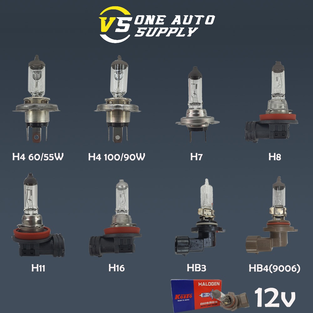 ORIGINAL KOITO JAPAN KOREA HEAD LAMP FOG LAMP BULB MENTOL BESAR ...