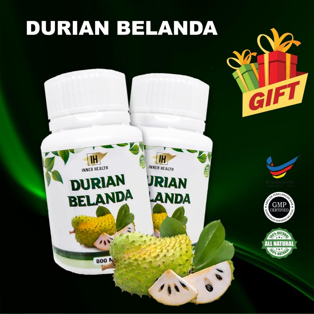 Kapsul Durian Belanda Original / Ekstrak Durian Belanda - Readystock ...