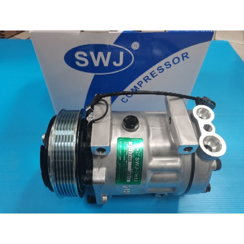 Aircond Compressor 7H15 6PK 12V Proton Saga BLM / Persona Sanden System ...