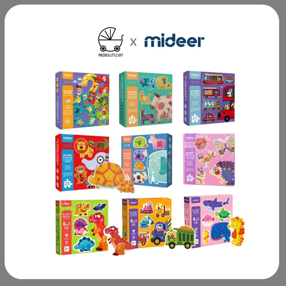 Mideer - My First Puzzle - 9 Themes - (Suitable for 2 years old ...