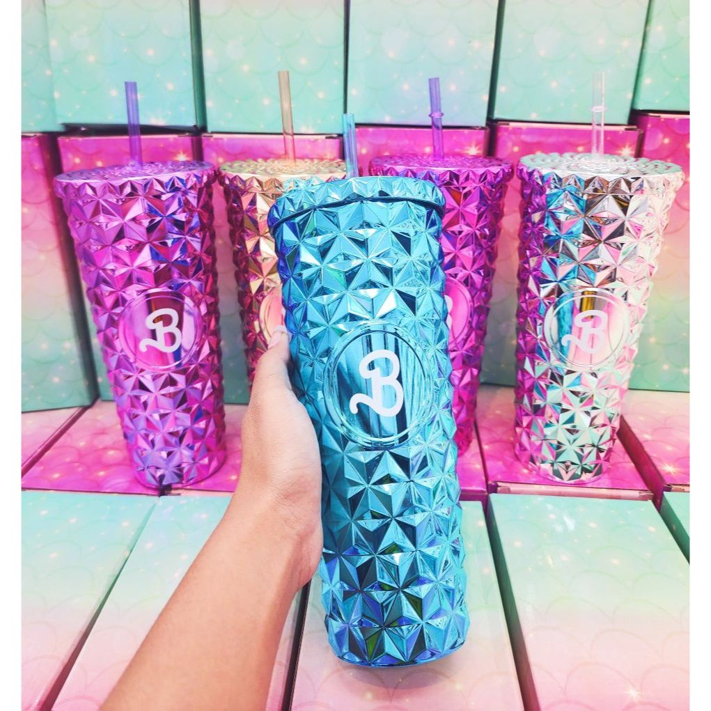 Tumbler Barbie Cup 710ml Water Cup with Straw | Shopee Malaysia