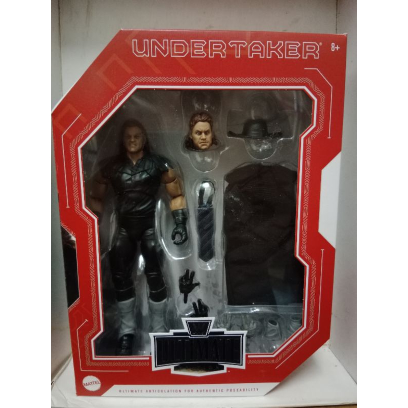 Mattel WWE Ultimate Edition Undertaker Wrestling Action Figure | Shopee ...