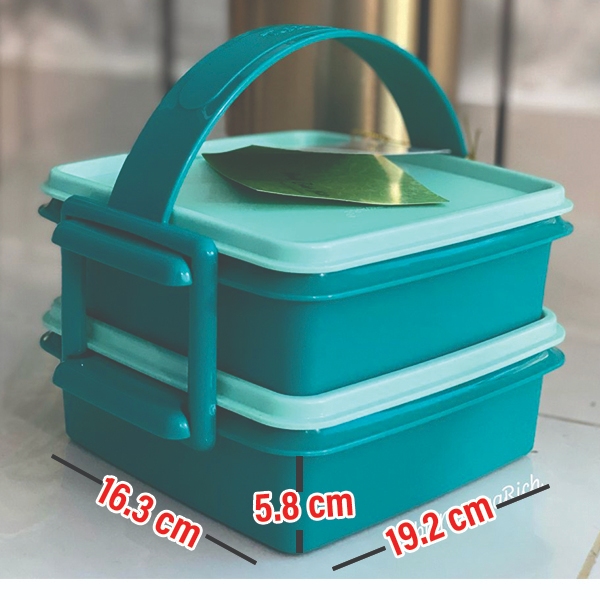 Tupperware Small Goody Box(2tingkat) with Cariolier | Shopee Malaysia
