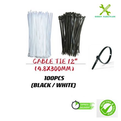 Nylon Cable Tie Tali Nilon Pengikat Wayar Kabel Tie/ Tali ikat尼龙扎带 12 ...