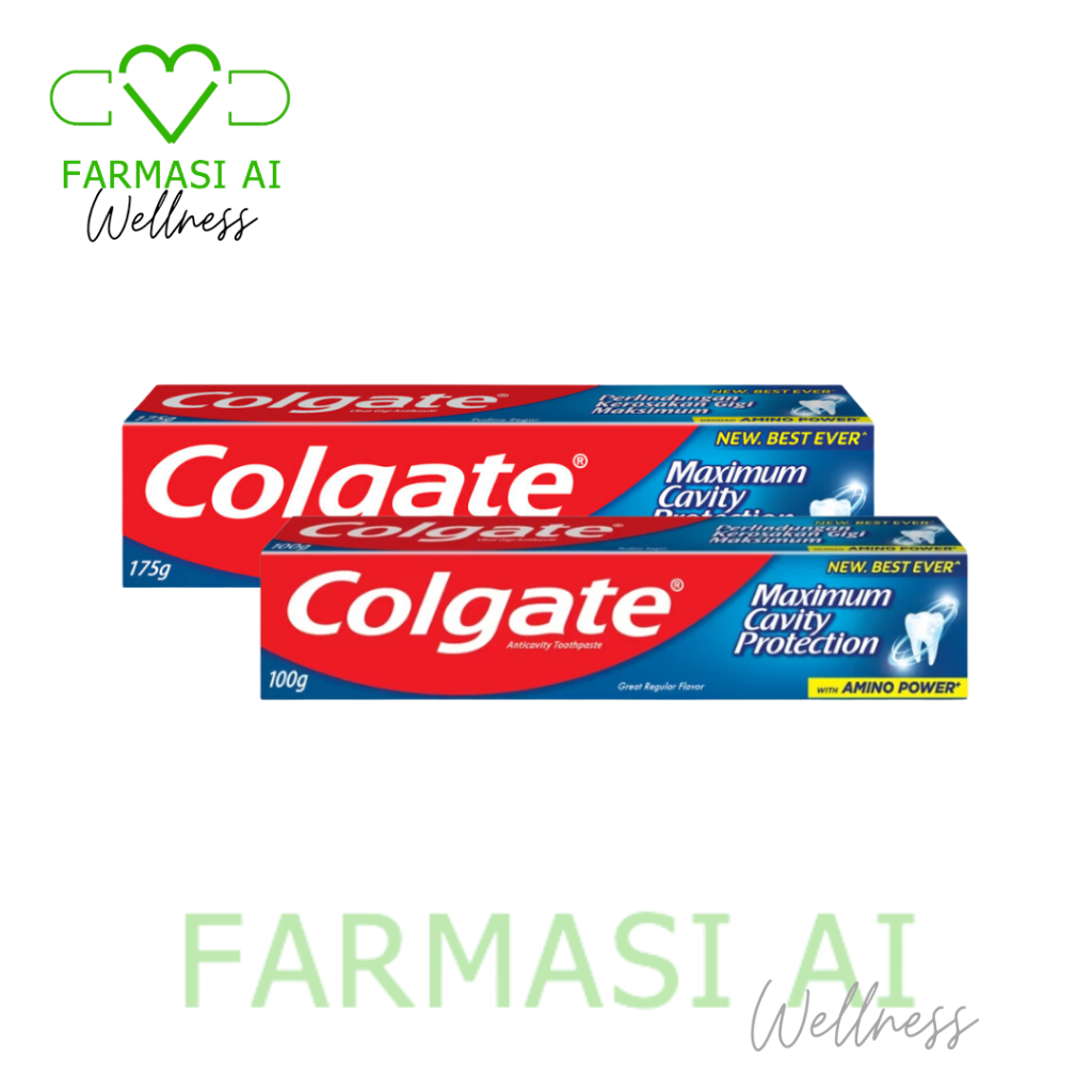 Colgate Maximum Cavity Protection Toothpaste (Great Regular Flavour ...