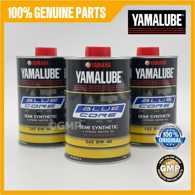 YAMALUBE BLUE CORE 4T-AT 10W-40 SEMI SYNTHETIC (1L) 4 STROKE MOTOR OIL ...