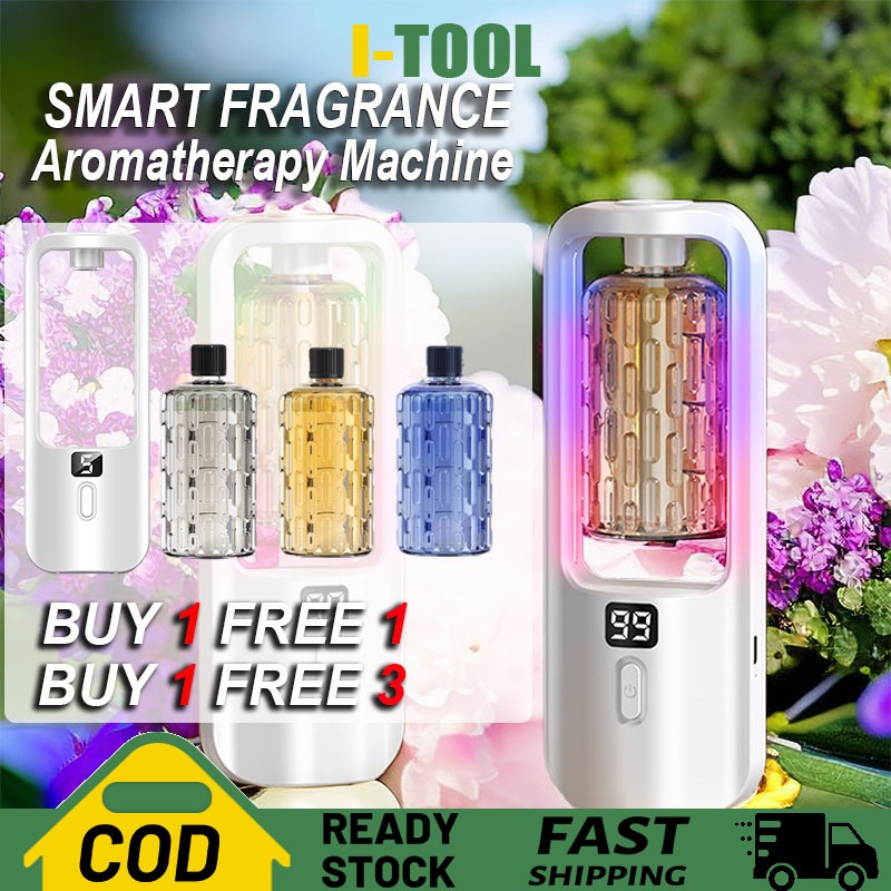 Automatic Aroma Diffuser Rechargeable Fragrance Machine Air Humidifiers ...