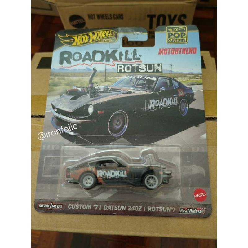 Hotwheels Roadkill Rotsun Custom '71 Datsun 240Z | Shopee Malaysia