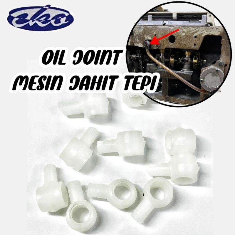 Oil Joint Overlock SewingMachine/Oil Splash Joint Mesin Jahit Tepi/Oil ...