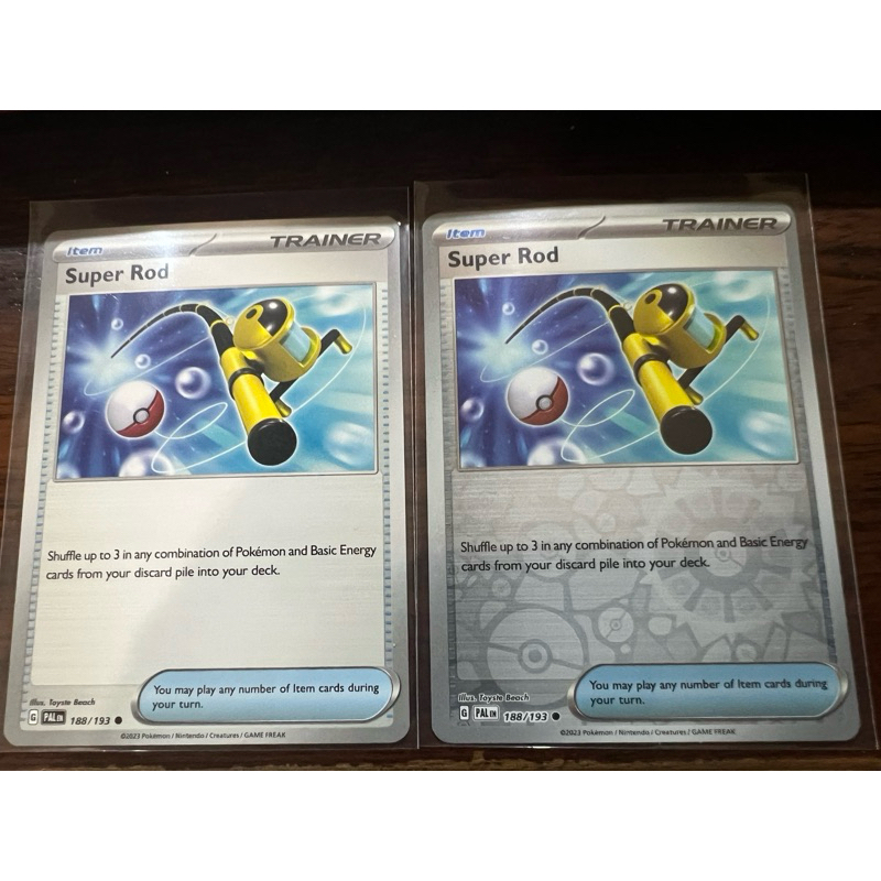 Pokemon Tcg - Playable trainer Super rod , Reverse holo | Shopee Malaysia
