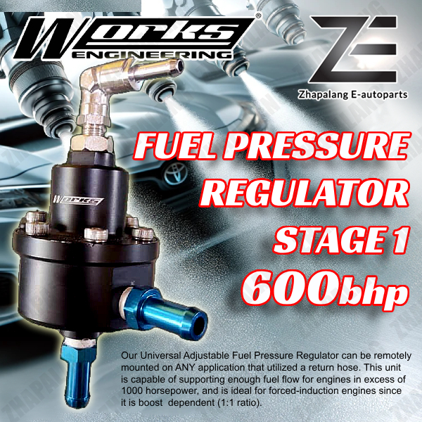 Works Engineering Fuel Pressure Regulator Stage 1 600bhp LIFETIME ...