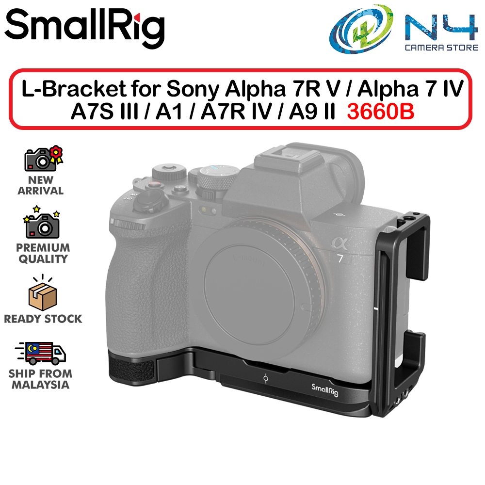 Smallrig L-Bracket for Sony Alpha 7R V / Alpha 7 IV / Alpha 7S III ...