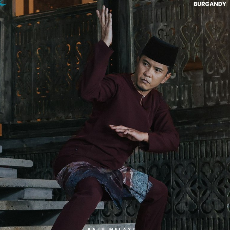 TELUK BELANGA LUXE ( BURGUNDY ) ELRAH 2024 | Shopee Malaysia