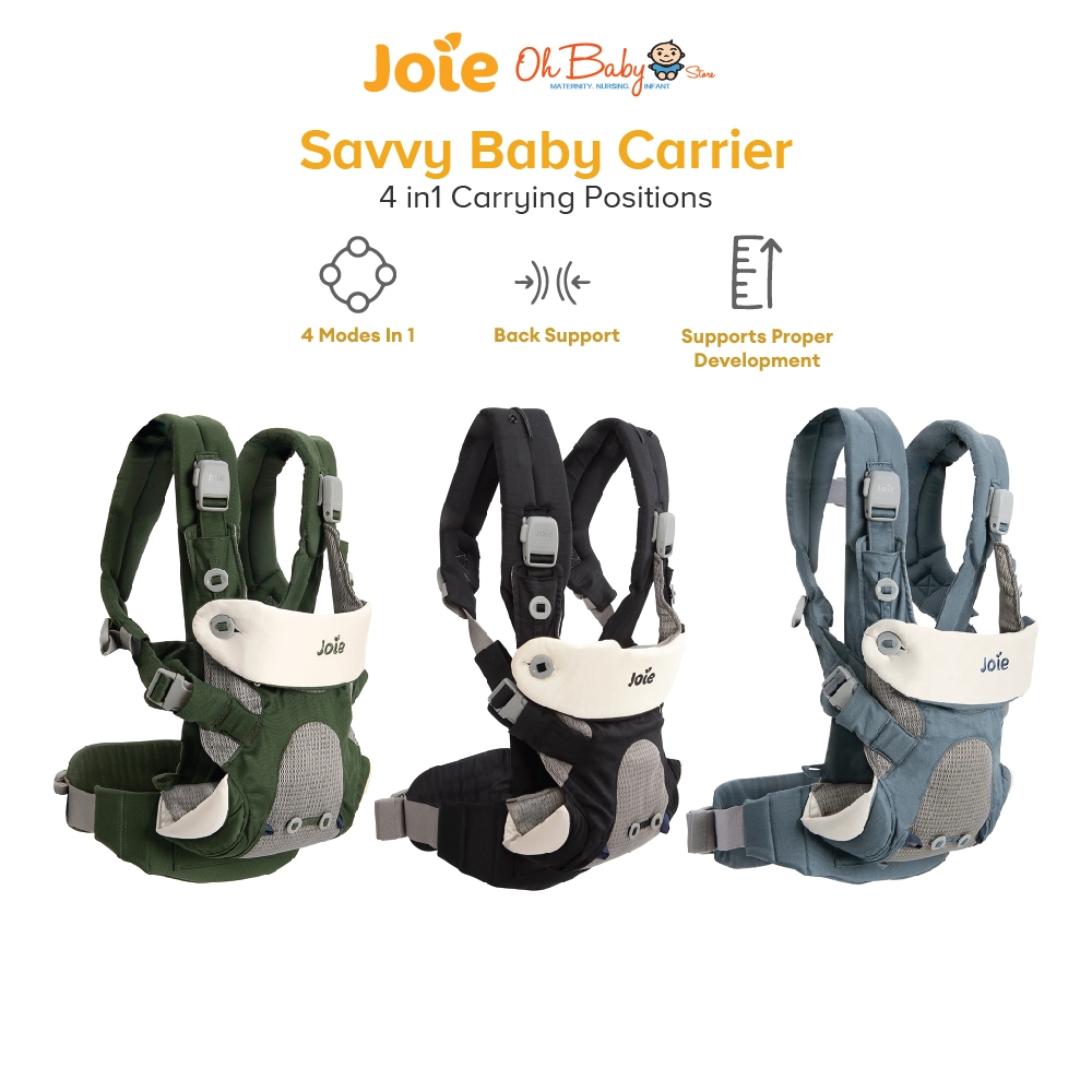 Joie Savvy Baby Carrier 4 in1 Carrying Positions | Shopee Malaysia