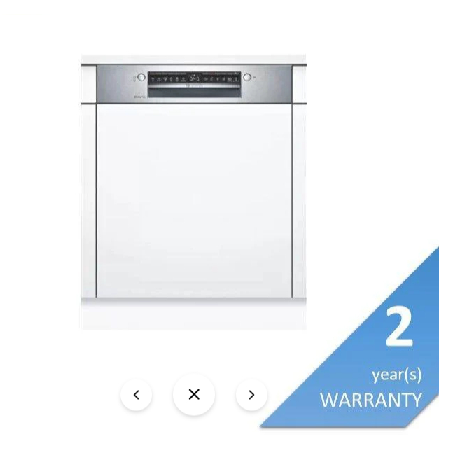 Bosch SMI4HCS48E Built-in Dishwasher 14 Place Settings Semi-Integrated ...