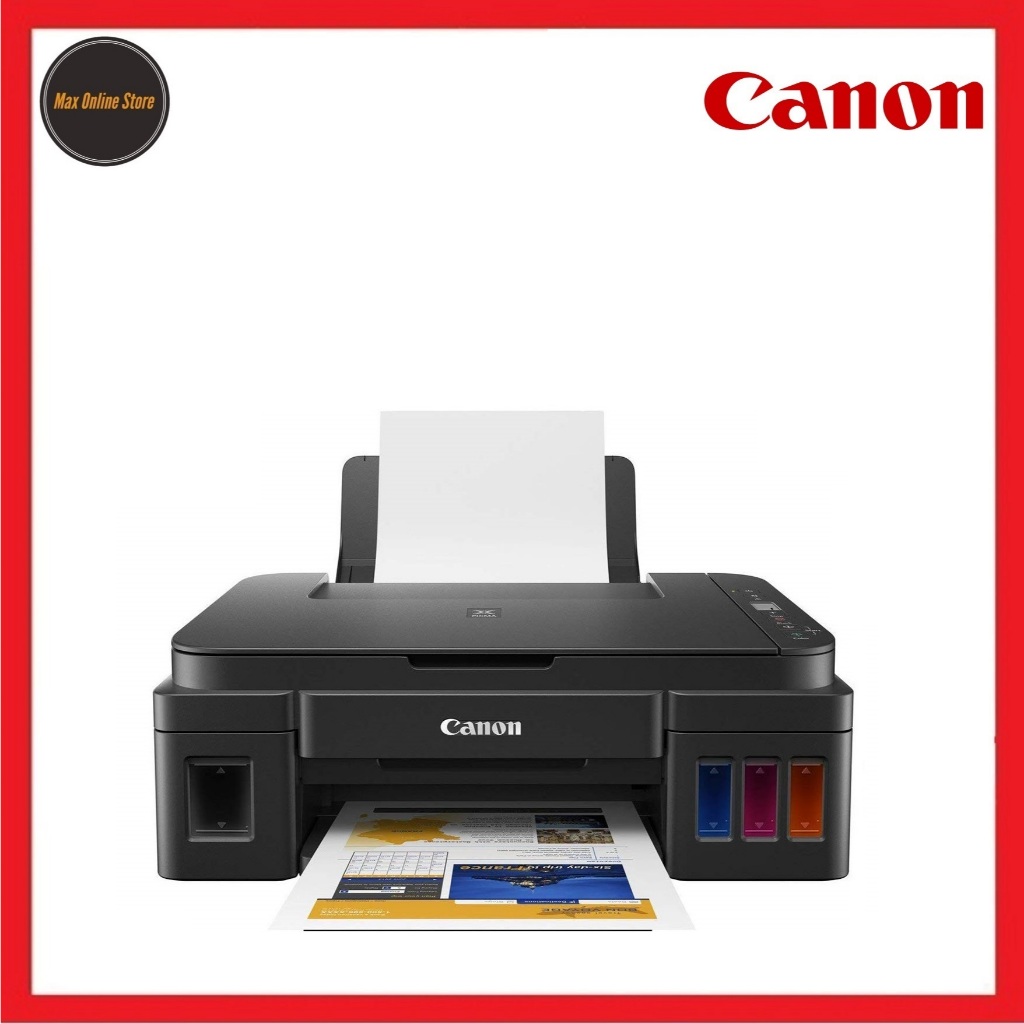 Canon Pixma G2010 G3010 Ink Efficient 3 in 1 inktank Printer With Full ...