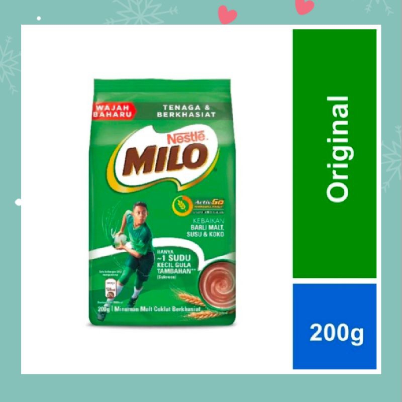 {Sales} Milo Original 200g | Shopee Malaysia