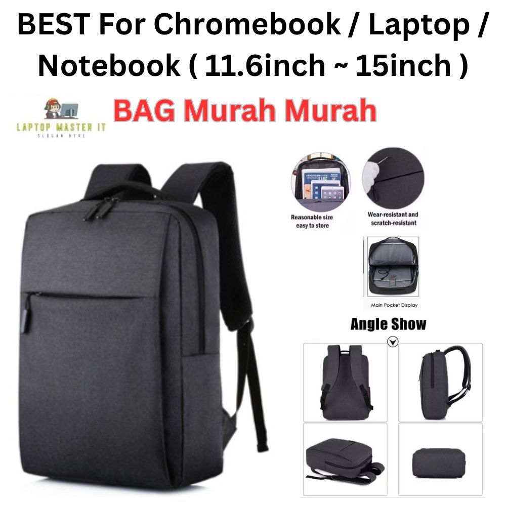 Basic Laptop Bag for Chromebook laptop Business Style Laptop Backpack ...
