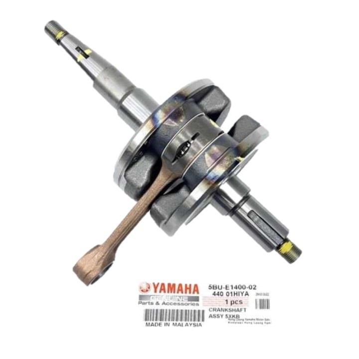 Yamaha Y125 Crankshaft Assy - 5BU-E1400-02 (100% Original) | Shopee Malaysia