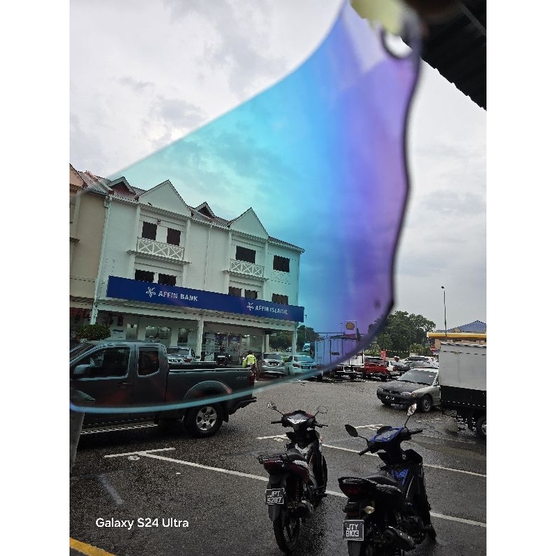 ARC-RITZ VISOR &CRYSTA REVO RED SIANG MALAM V SHAPED VISOR TAIRA ...