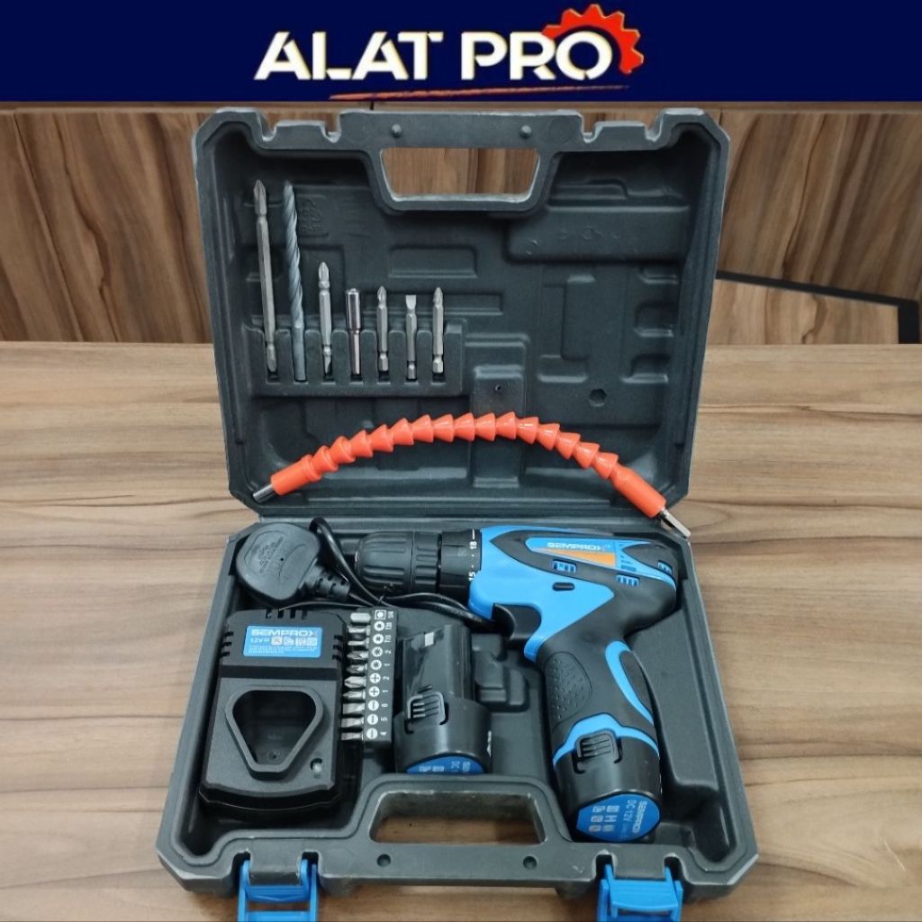 SEMPROX SCD1203 12V 28NM 2-Speed Cordless Drill - 6 Months Warranty | Shopee Malaysia