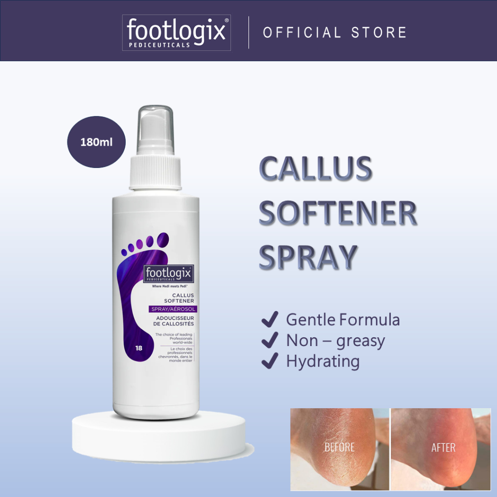 FOOTLOGIX Callus Softener Spray #18 (180ml) | Shopee Malaysia