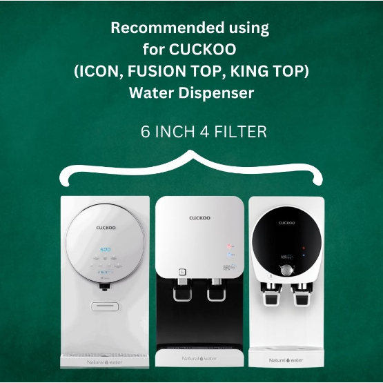 Cuckoo Fusion top Compatible 4Stage Water Filter (Halal) | Shopee Malaysia