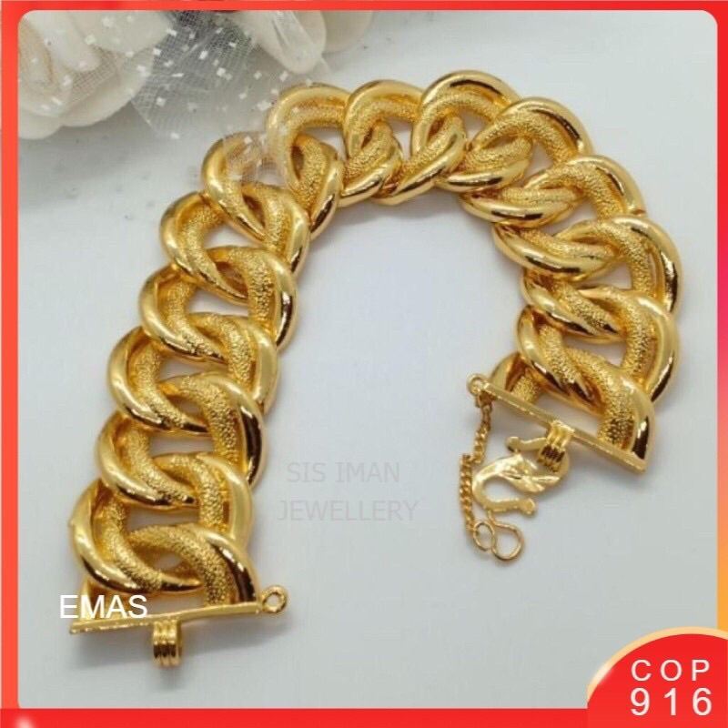 COP 916 EMAS BANGKOK Gelang Tangan Coco Sajat by Js jewellery bracelet ...