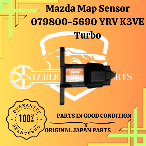 Mazda Map Sensor 079800-5690 YRV K3VE Turbo | Shopee Malaysia
